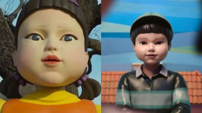 Boneka Robot Squid Game Punya Pacar? Ternyata Ini Asal Usul Young Hee ...